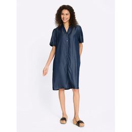 Heine Blusenkleid in dark blue | Gr.: 42