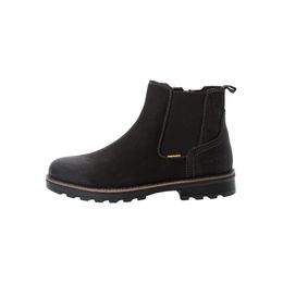 Camel Active FLOW Chelsea Boot aus echtem Leder in Schwarz | Gr.: 45