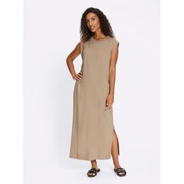 Heine Freizeitkleid in beige | Gr.: 40