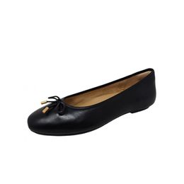 fitflop Ballerina Delicato Bow Soft in Schwarz | Gr.: 38