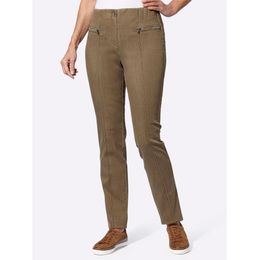 COSMA Jeans in taupe-denim | Gr.: 36