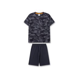 Sanetta Pyjama in Schwarz/Grau | Gr.: 152