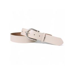 Fronhofer Lederg&uuml;rtel in Creme | Gr.: 95 cm