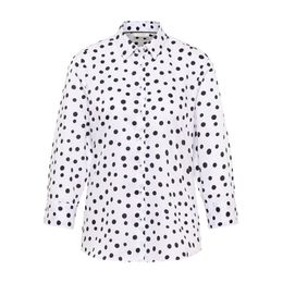 Eterna Bluse REGULAR FIT in weiß | Gr.: 34
