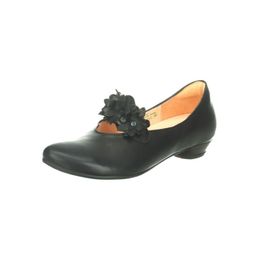 Think! Leder-Ballerinas in Schwarz | Gr.: 36