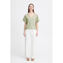 b. young BYFALAKKA VNECK BLOUSE - LIGHT WOVEN Relaxed fit in Tea | Gr.: 36