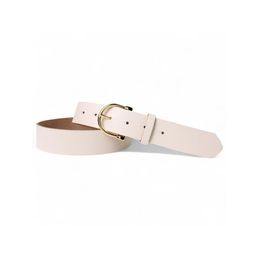Fronhofer Lederg&uuml;rtel in Creme | Gr.: 120 cm
