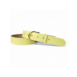 Fronhofer Lederg&uuml;rtel in Lemon | Gr.: 125 cm