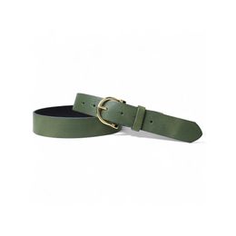 Fronhofer Lederg&uuml;rtel in Khaki | Gr.: 90 cm