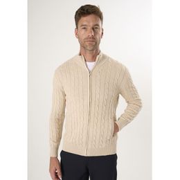 Felix Hardy Strickjacke in Beige | Gr.: XXL