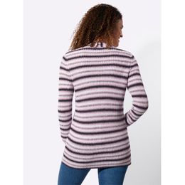WITT WEIDEN Strickjacke in rosé-weiß | Gr.: 38