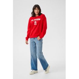 Kaffe Sweatshirt KAberta Loose fit in True Red | Gr.: S