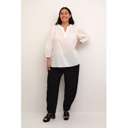 Kaffe curve Langarm-Bluse KCjolana Regular fit in Chalk | Gr.: 54