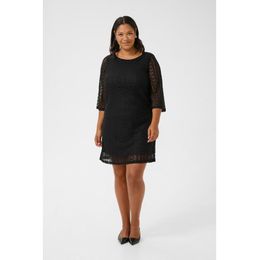 Kaffe curve Jerseykleid KCmariah A-shape in Black Deep | Gr.: M