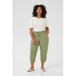 Kaffe curve Caprihose KCmille Regular fit in Oil Green | Gr.: 50