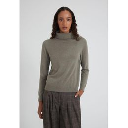Style Republic Rollkragen Slim in olive melange | Gr.: S