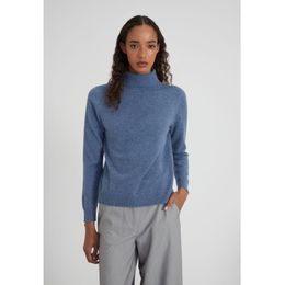 Style Republic Rollkragen Slim in blue melange | Gr.: S