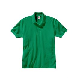 Fruit of the Loom Poloshirt in grün | Gr.: 5