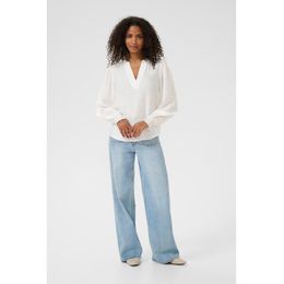 Kaffe Langarm-Bluse KAmariana Regular fit in Chalk | Gr.: 44