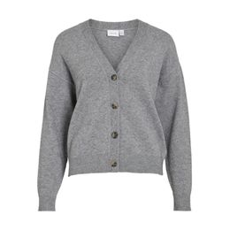 Vila Pullover in Medium Grey Melange | Gr.: XL