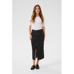 Kaffe Rock KAcarly Regular fit in Black Washed Denim | Gr.: 40