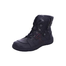 KRISBUT Schnürboot Warmfutter in schwarz | Gr.: 42