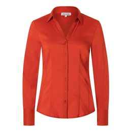 More & More More & More klassische Businessbluse in chilli orange | Gr.: 40