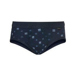 Schiesser Slip in marine-bedruckt | Gr.: 7