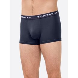 Tom Tailor Pants in marine + rot + grau-meliert | Gr.: 5