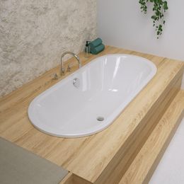 Kaldewei CLASSIC DUO OVAL Mod. 111 Badewanne 180 x 80 cm, mit Perl-Effekt