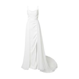 MAGIC BRIDE Brautkleid Damen Gr&ouml;&szlig;e 38 eierschale Winterkleid