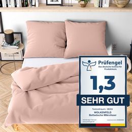 Bettw&auml;sche &raquo;Allergiker Bettw&auml;sche, unfassbar weich&laquo; 3 Stk. tlg. 135x200 cm, 155x220 & &Uuml;bergr&ouml;&szlig;en I inkl. Kissenbez&uuml;ge 80x80 I Uni Microfaser, 