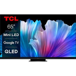 TCL QLED Mini LED-Fernseher »65C935X2« 164 cm/65 ′′ Smart-TV 2500nits, HDR Extreme, Dolby Atmos, HDMI 2.1, ONKYO-Soundbar anthrazit 2.1.2 ONKYO...