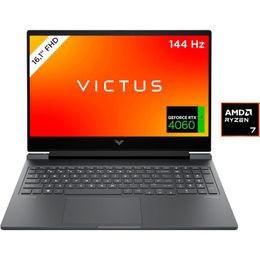 HP Gaming-Notebook »VICTUS 16-s1076ng« 40, 9 cm / 16, 1 ′′ AMD Ryzen 7 GeForce RTX 4060 1.000 GB SSD Mica Silber