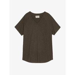 MOSHI MOSHI MIND Kurzarmhemd »T-Shirt Favourite« dark brown onesize onesize Schlicht und bequem