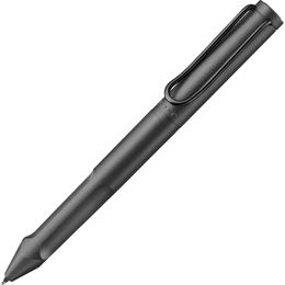 Lamy Eingabestift »safari twin pen all black EMR PC/EL« schwarz ABS-Kunststoff, Metallclip, schwarz, Ergonomisches Griffstück aus Kunststoff