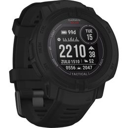 Garmin Smartwatch »INSTINCT 2 SOLAR TACTICAL EDITION« (2, 3 cm / 0, 9 ′′) Schwarz