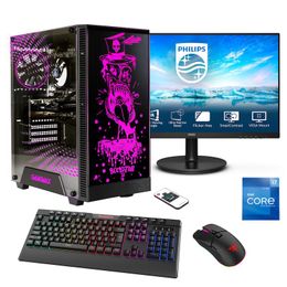 Hyrican Gaming-PC-Komplettsystem »Rockstar SET02331« 23, 8 ′′ Intel Core i7 GeForce RTX 3060 16 GB RAM 1.000 GB SSD Windows 11, inklusive 24"...