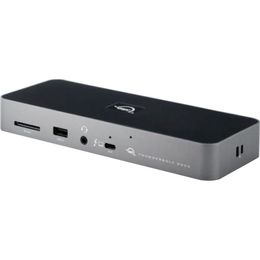 OWC Laptop-Dockingstation »11-Port Thunderbolt 4« silberfarben/schwarz Mehr Geräte: Schließen Sie mehr Speicher an, bis zu zwei 4K-Displays oder...