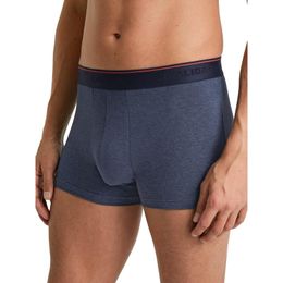 Calida Boxer »Cotton Sporty« mit anliegendem Schnitt und kurzem Bein jeans melé S (46/48) S (46/48) Herrenunterhose mit weichem Elastikbund von Calida