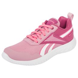 Laufschuh Reebok "RUSH RUNNER 5", Kinder, Gr. 34, dustyrose, studiopink, ftwrwei&szlig;, Synthetik, Textil, Schuhe Laufschuh