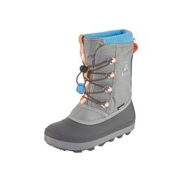 Kamik Kinder Winterstiefel "CASCADE", Gr. 39leuchtendesgrau, Synthetik, Schuhe, Winterschuhe, Winterboots, Snowboots, wasserdicht, gefüttert