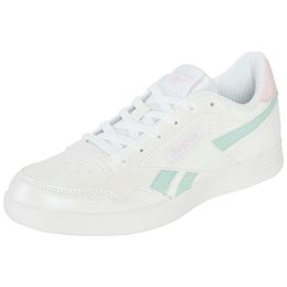 Sneaker Reebok CLASSIC "COURT ADVANCE", Gr. 36, ftwrweiß, glitchaqua, frostedberry, Synthetik, Schuhe
