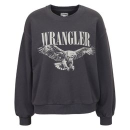 Wrangler Oversized Sweatshirt fadedblack Damen XS