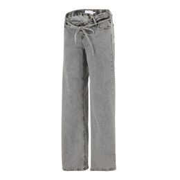 MAMALICIOUS Umstand Jeans 'MLFula' Damen Größe 34 grey denim