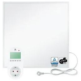 Bringer® Infrarotheizung - 300 (BRIH300) / BRTT: Steck-Thermostat programmierbar / Weiß