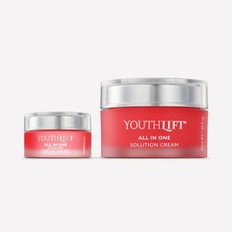 YOUTHLIFT FACE EFFECT All in One Solution Gesichtscreme & kühlende Augencreme