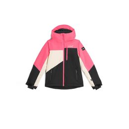 O`Neill O'NEILL Outdoorjacke Mädchen Größe 128 ecru / neonpink / schwarz