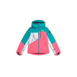 O`Neill O'NEILL Jacke M&auml;dchen Gr&ouml;&szlig;e 116 gr&uuml;n / fuchsia / wei&szlig;