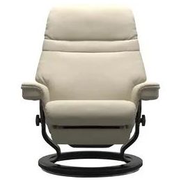 Relaxsessel stressless "Sunrise", beige (cream batick), B:88cm H:103cm T:78cm, Leder BATICK: BATICK ist ein leicht korrigiertes, durchgefärbtes und genarbtes Möbelleder, bei dem die meisten Unebenheiten und Spuren in der Regel entfernt wurden.;Leder PALOMA: PALOMA ist ein durchgefärbtes Semianilin-Möbelleder mit natürlicher Narbung.;ROHLEDER Stoff Q2 FARON: Ein fester zuverlässiger Bouclé mit eine